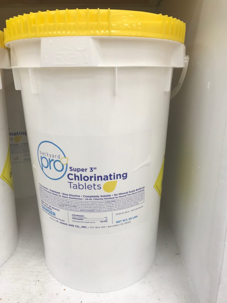 3″ Chlorinating Tabs- 50lb – Atlantis Pools